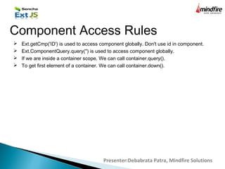 Ext js Part 2- MVC | PPT