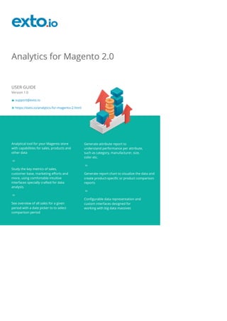 Exto Analytics for Magento 2 (user guide) | PDF