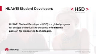 HUAWEI Developer Programs Türkiye - EN | PDF