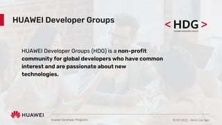 HUAWEI Developer Programs Türkiye - EN | PDF