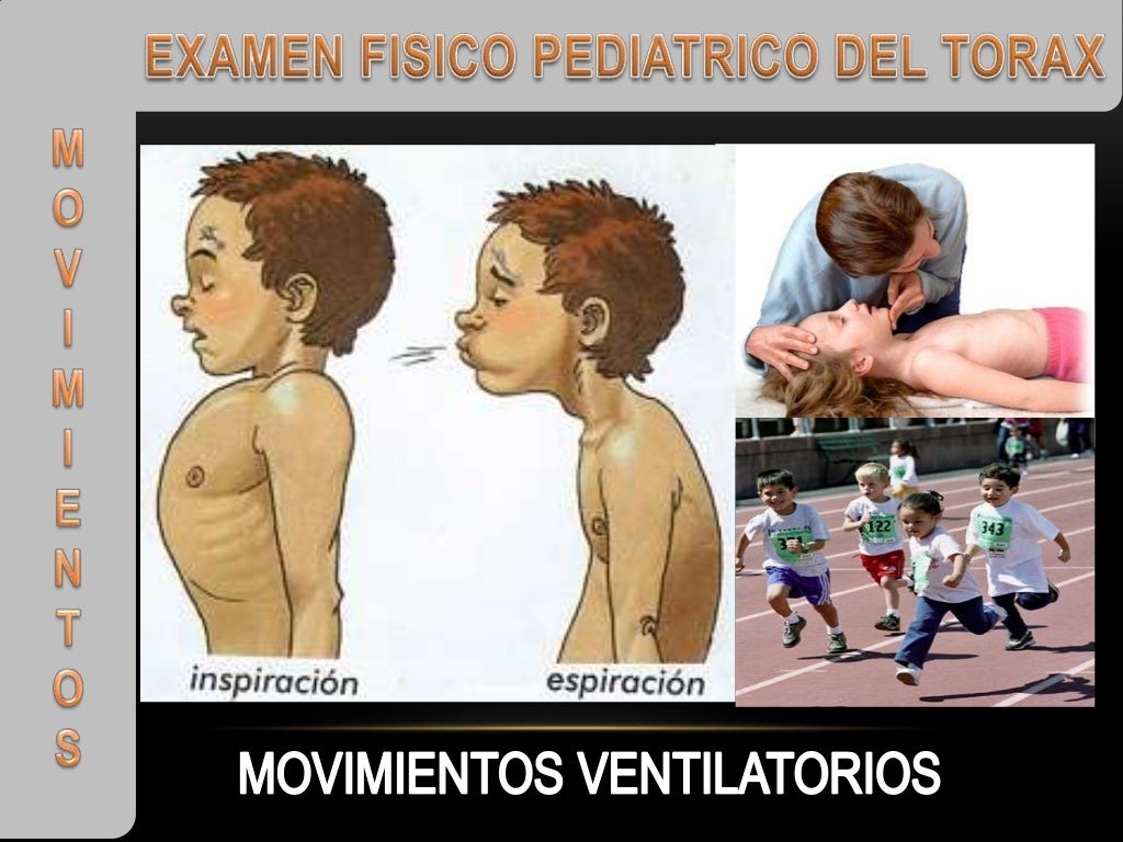 Examen Torax Pediatrico Inspeccion y Palpacion