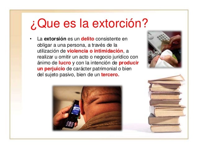 Extorcion