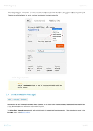 Exto RMA for Magento 2 (user guide) | PDF