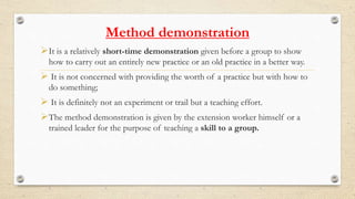 extension teaching | PPTX