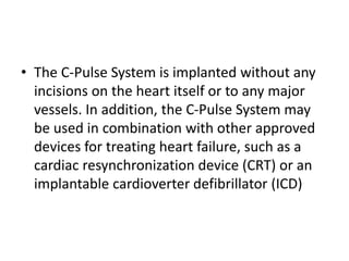 Extra aortic balloon counterpulsation | PPT