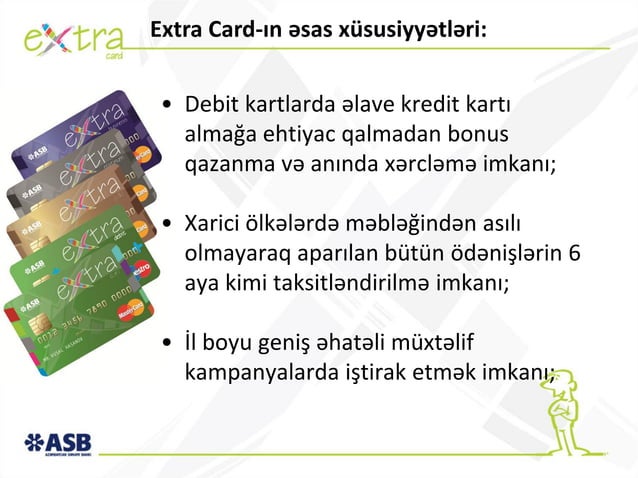 ASB BANK Extra card presentation | PDF