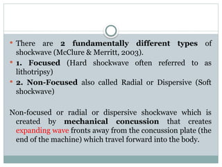 EXTRA-CORPOREAL SHOCKWAVE THERAPYyh.pptx