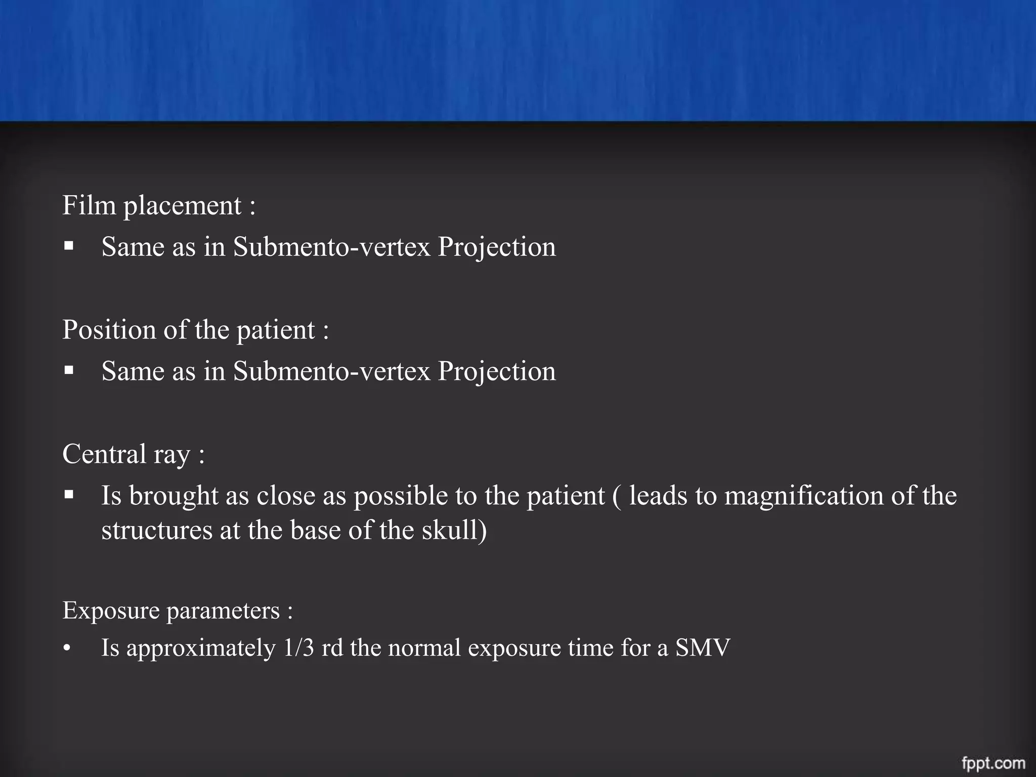 Extra oral radiographic techniques | PPTX