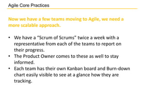 Agile Scenarios - Delivering an Agile Environment | PPTX