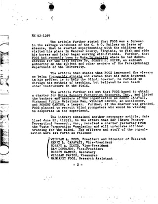 Extra sensory perception part 1 of 1 | PDF