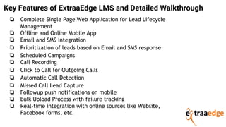 ExtraaEdge - Product Tour | PPT