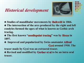 extra and intra oral traces.ppt PROSTHODONTICS | PPT