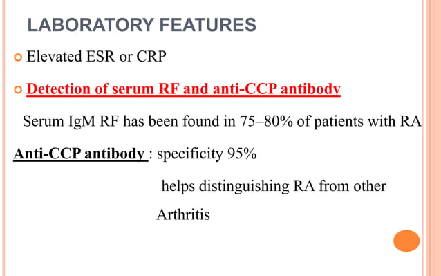 extra articular manifestation of rheumatoid arthritis.pptx | Lung and ...