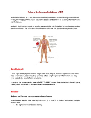 Extra articular manifestations of RA.pdf