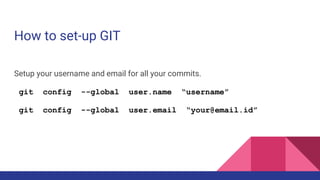 Extra bit with git | PPTX