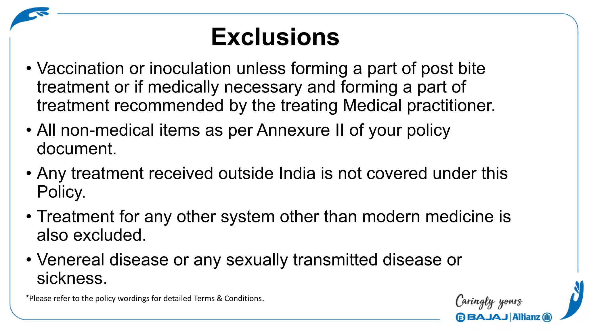 Extra care plus policy - Bajaj Allianz | PPTX