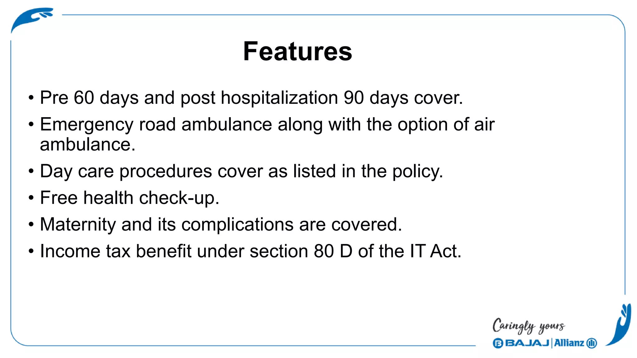 Extra care plus policy - Bajaj Allianz | PPTX