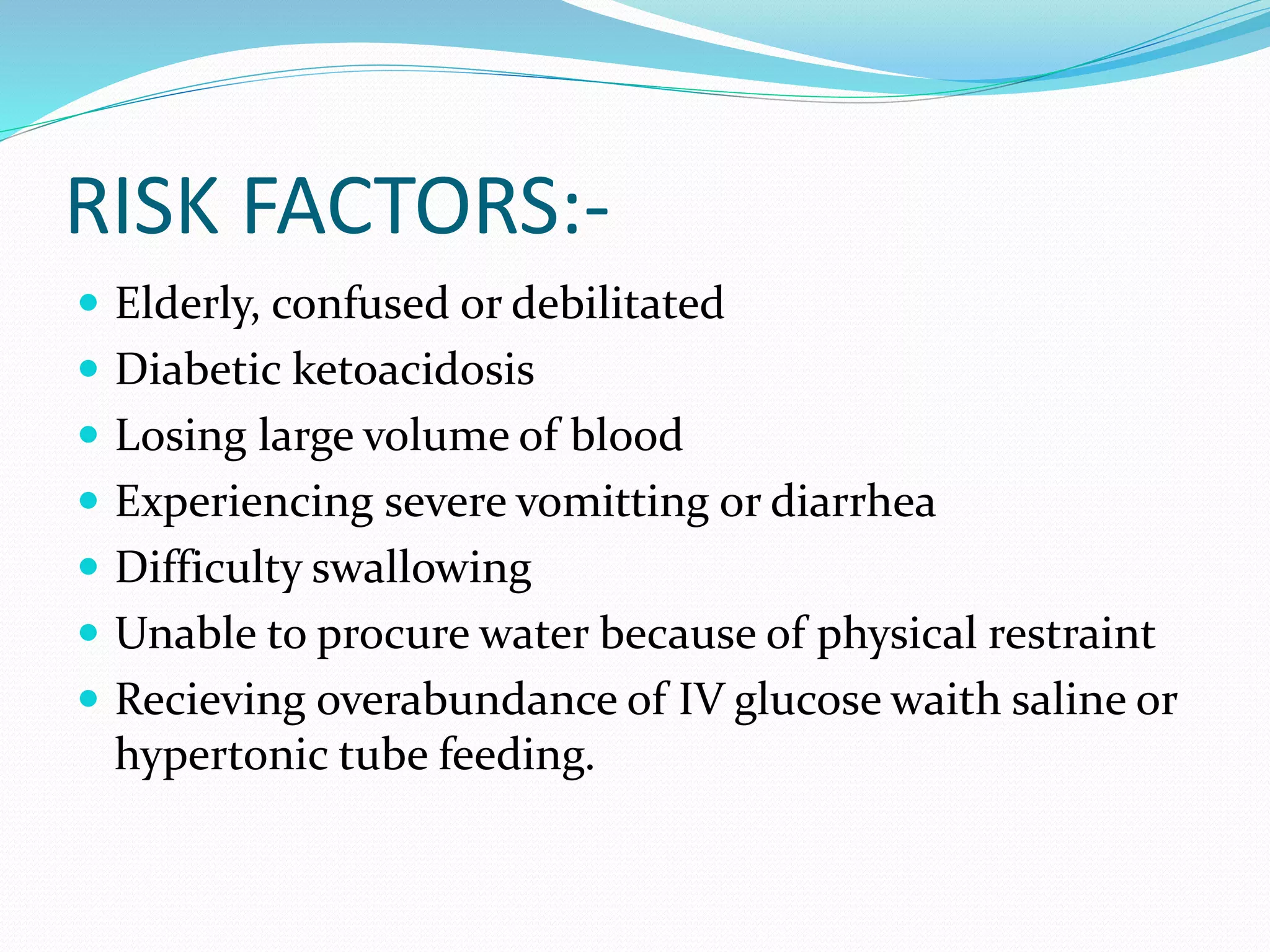 Extracellular fluid volum deficit | PPTX