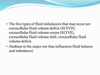 Extracellular fluid volum deficit | PPTX