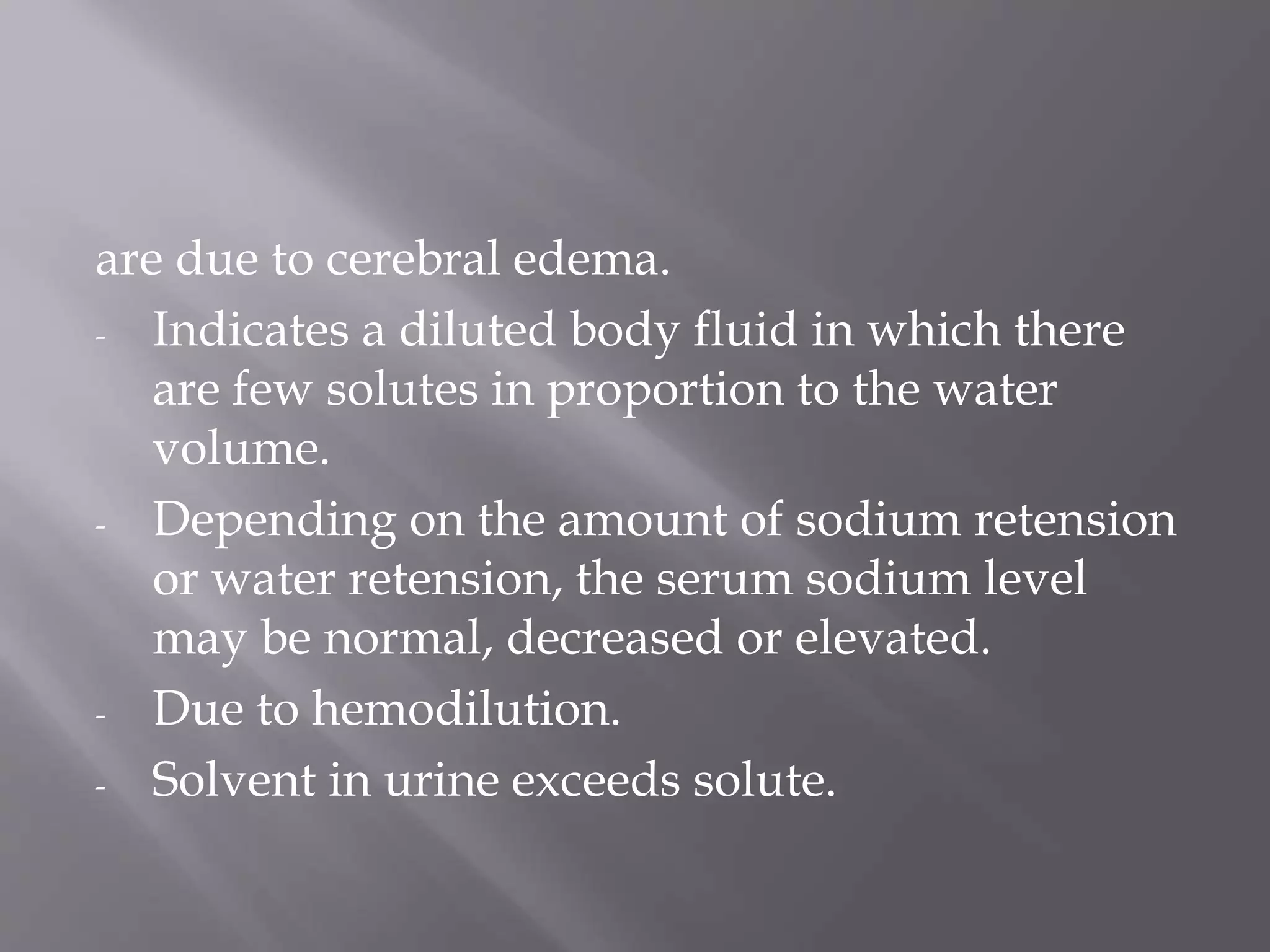 Extracellular fluid volume excess | PPTX