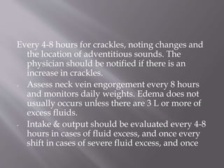 Extracellular fluid volume excess | PPTX