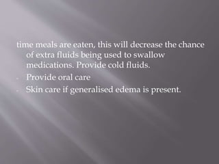 Extracellular fluid volume excess | PPTX