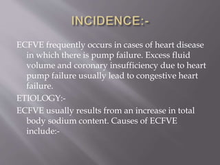 Extracellular fluid volume excess | PPTX