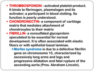 Extracellular matrix | PPTX