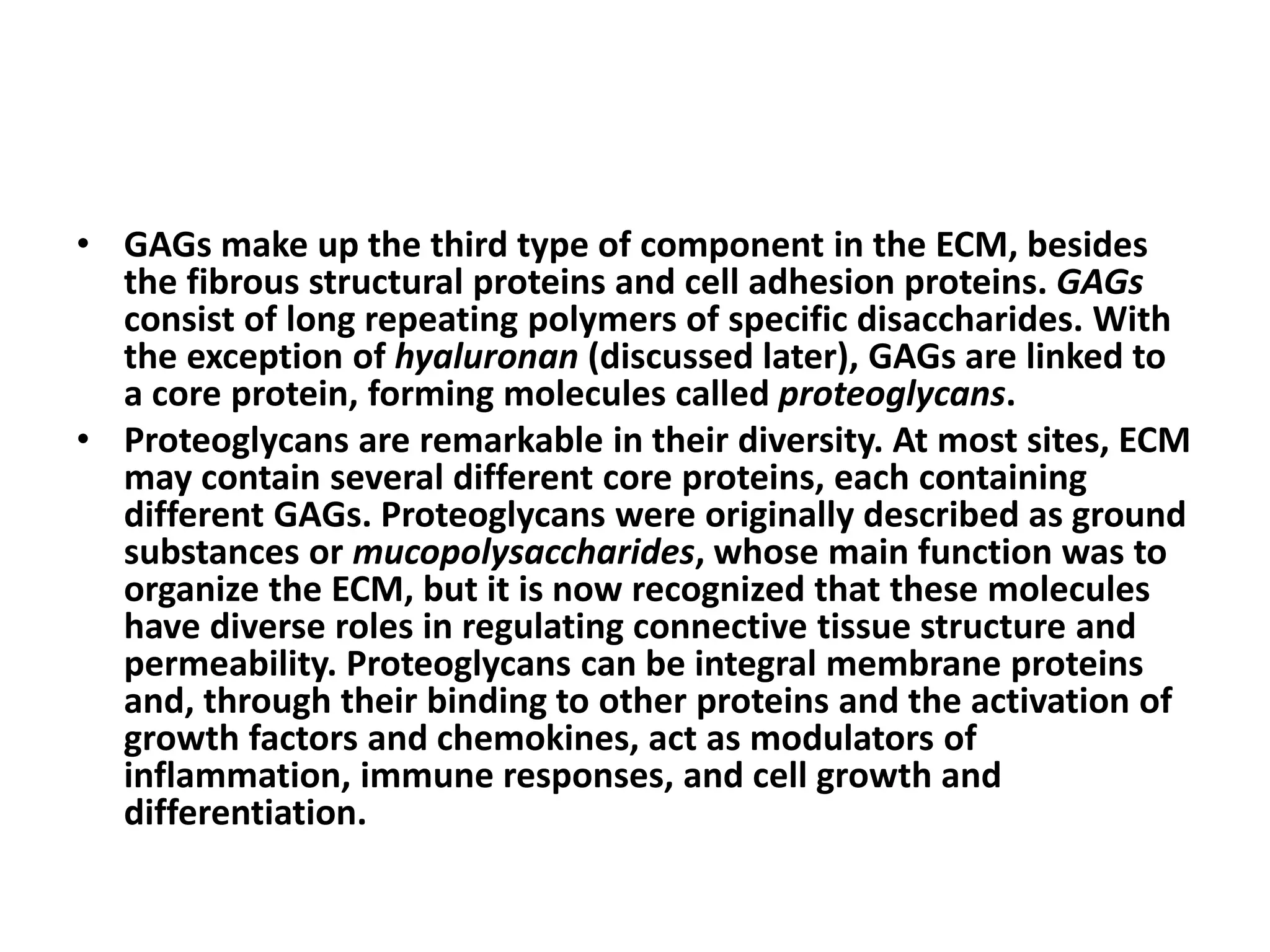 Extracellular matrix n collagen | PPTX
