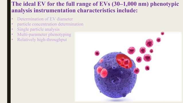 Extracellular Vesicle Flow Cytometry Analysis and Standardization | PPTX