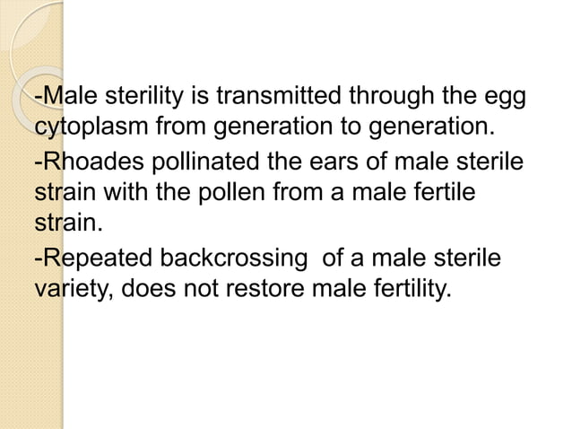 EXTRA CHROMOSOMAL INHERITANCE | PPTX | Infertility | Reproductive Health