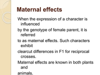 EXTRA CHROMOSOMAL INHERITANCE | PPTX