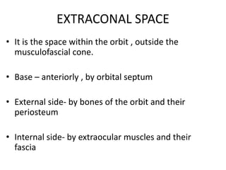Extraconal orbital tumors | PPTX