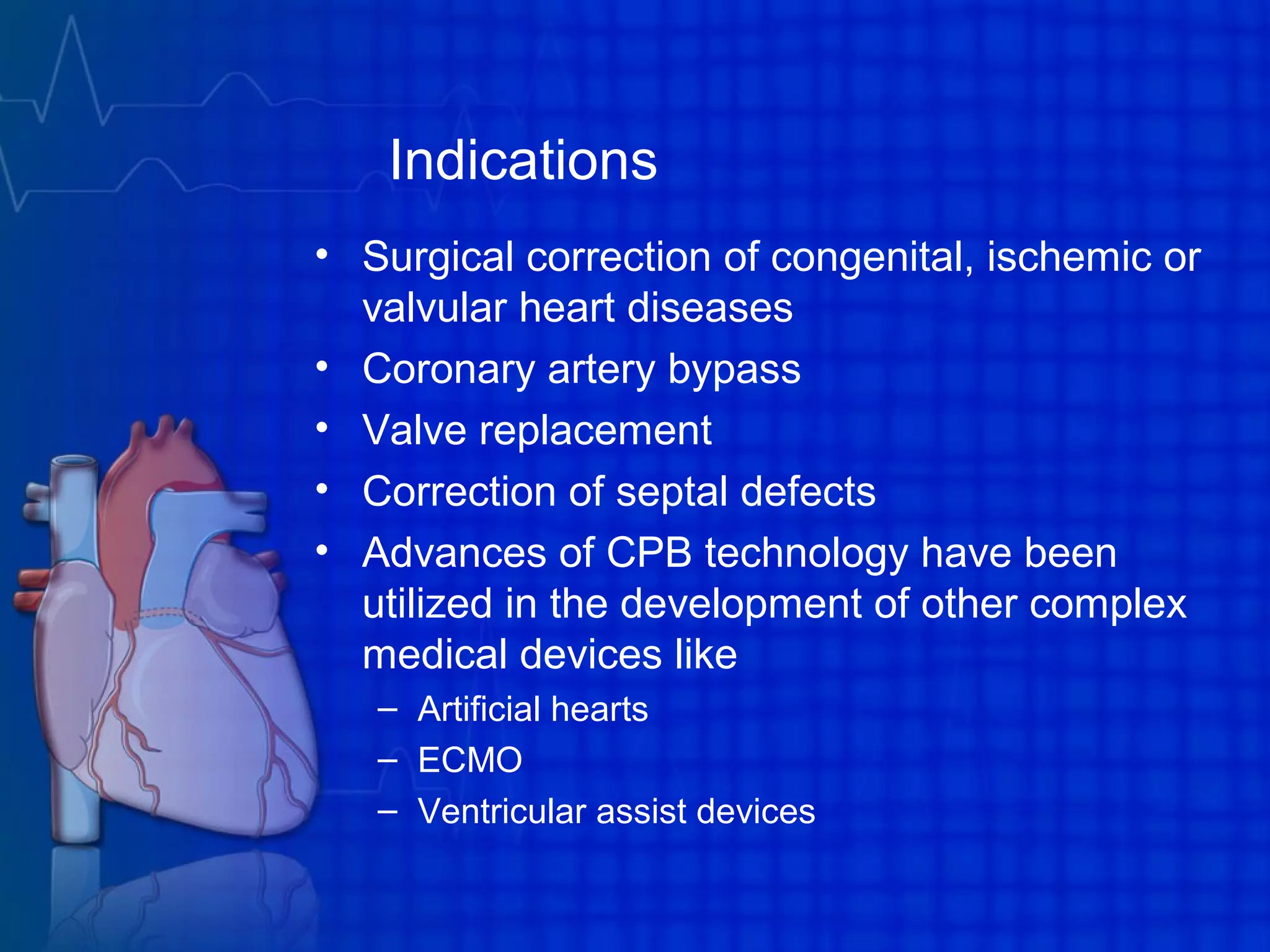 Extracorporeal circulation - CPB, ECMO | PPT