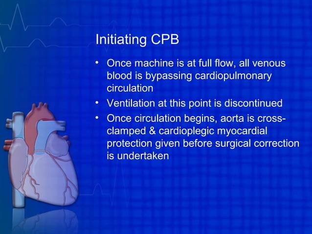Extracorporeal circulation - CPB, ECMO | PPT | Heart and Cardiovascular ...