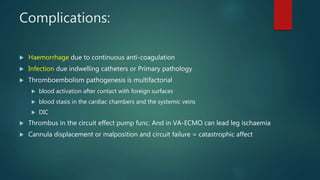 Extracorporeal membrane oxygenation | PPT