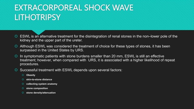 EXTRACORPOREAL SHOCK WAVE LITHOTRIPSY.pptx