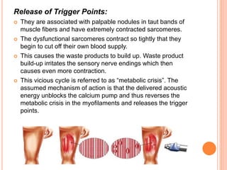 Extracorporeal shockwave therapy (eswt) | PPTX