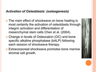 Extracorporeal shockwave therapy (eswt) | PPTX