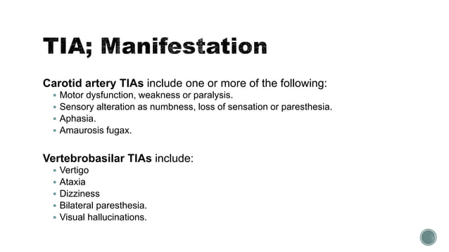 Extracranial Cerebrovascular Disease | PPT
