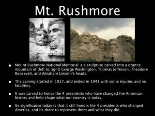 20 American Monuments | KEY