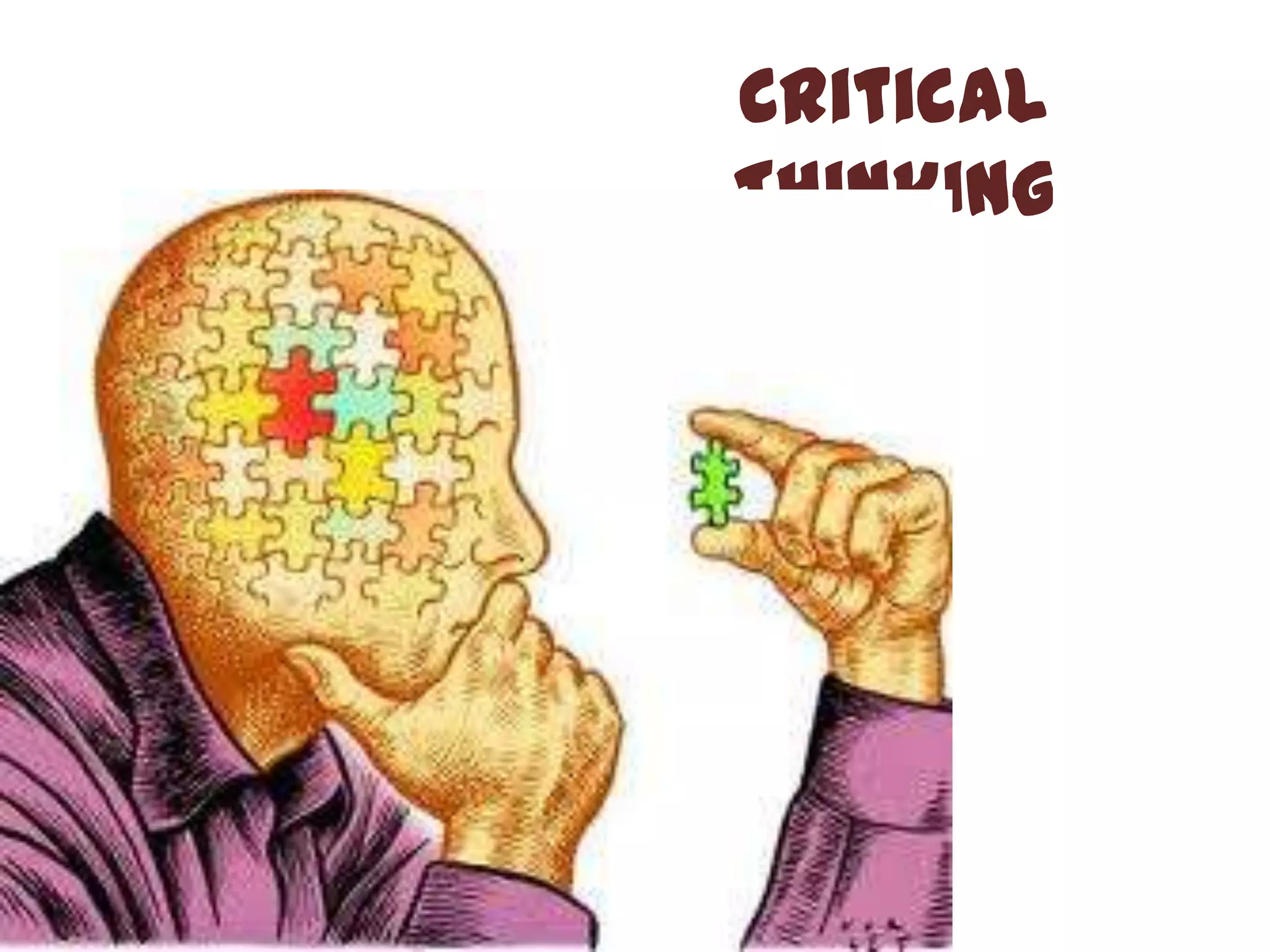 6 Steps to Critical Thinking | PPTX