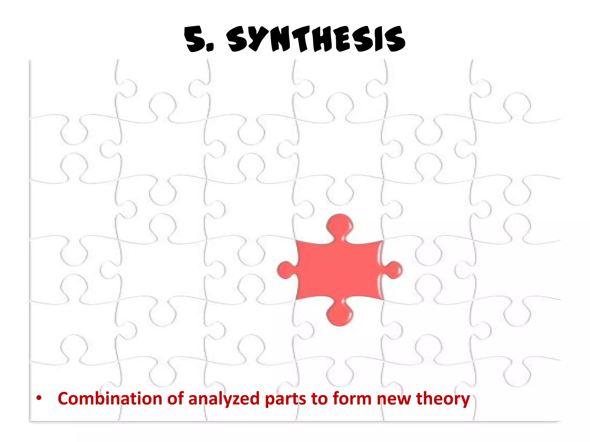 6 Steps to Critical Thinking | PPTX