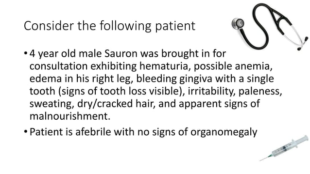 Scurvy Case Study | PPTX | Blood Disorders | Diseases and Conditions