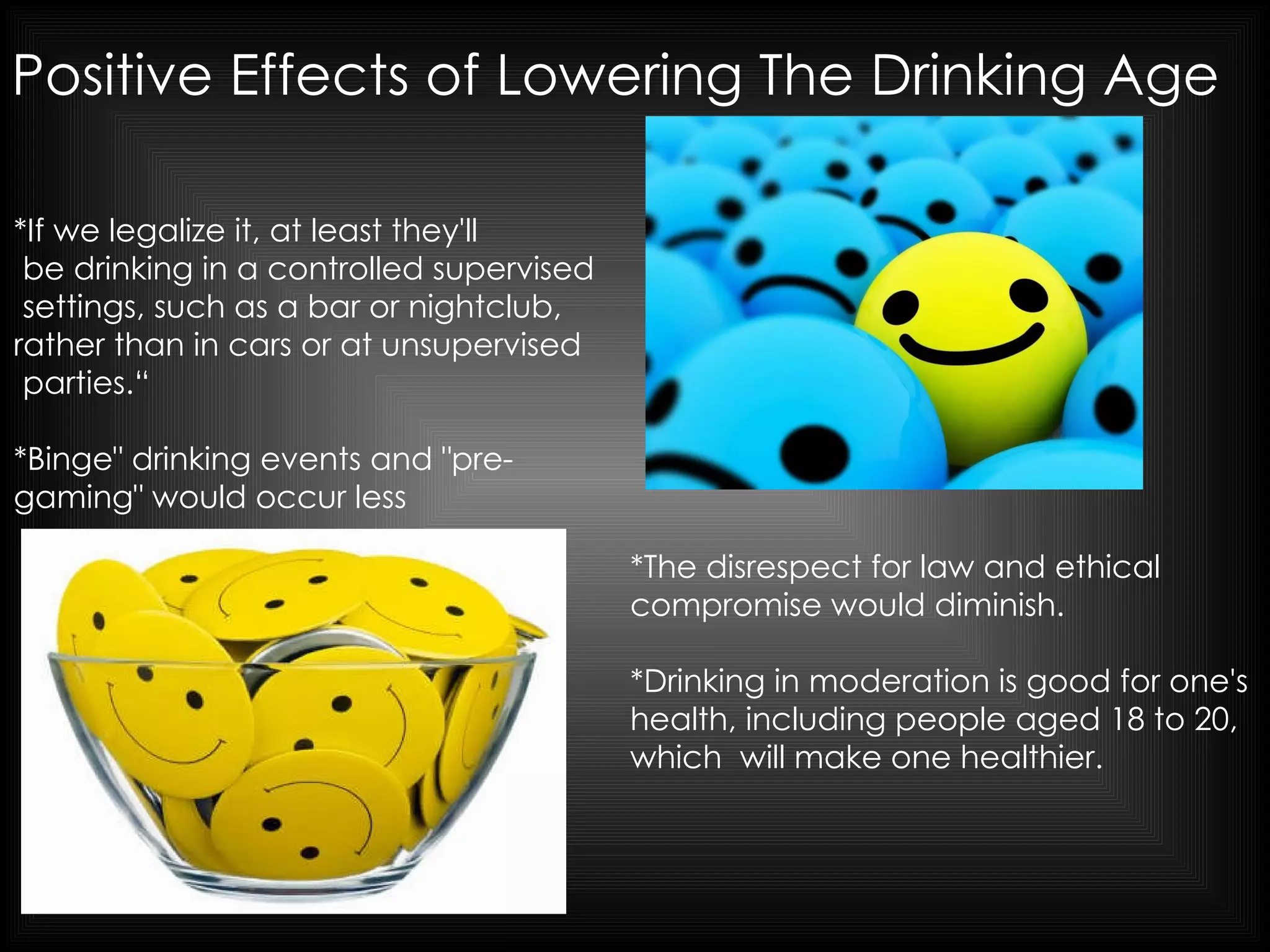 Lowering The Drinking Age to 18 | PPT