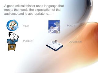 Language and Critical Thinking | PPT