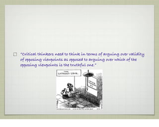 Truth Vs. Validity | PDF