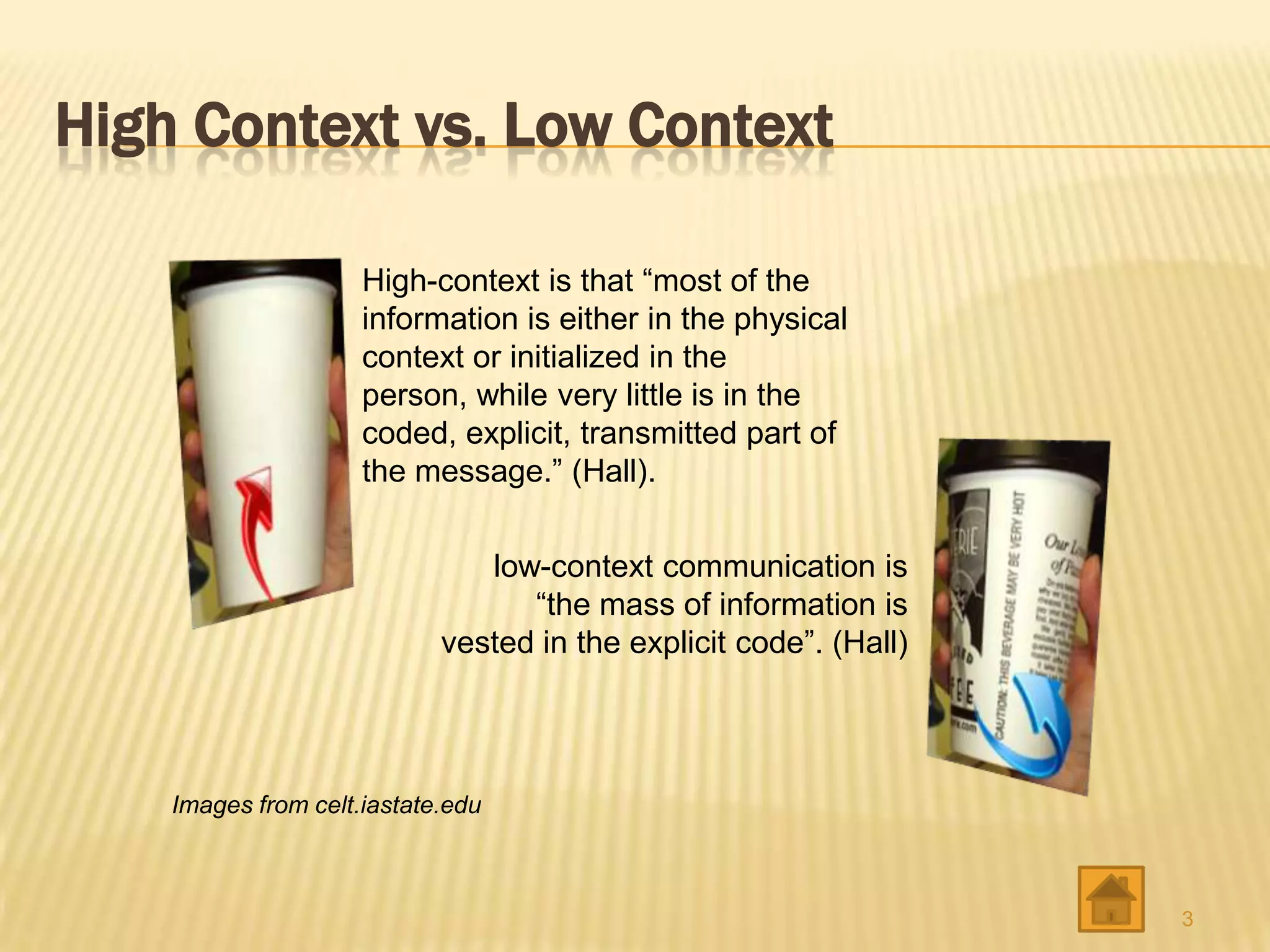 High Context and Low Context | PPTX