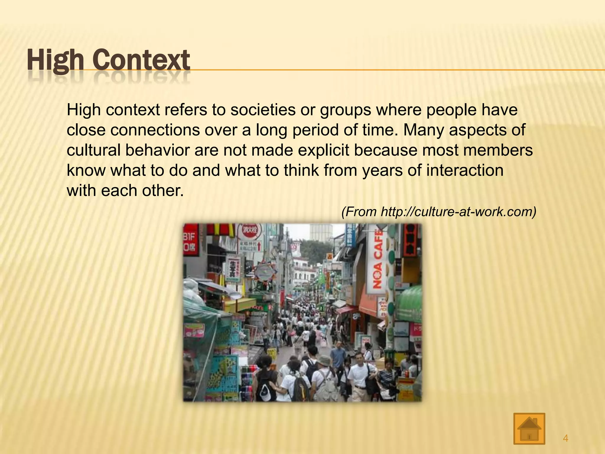 High Context and Low Context | PPTX
