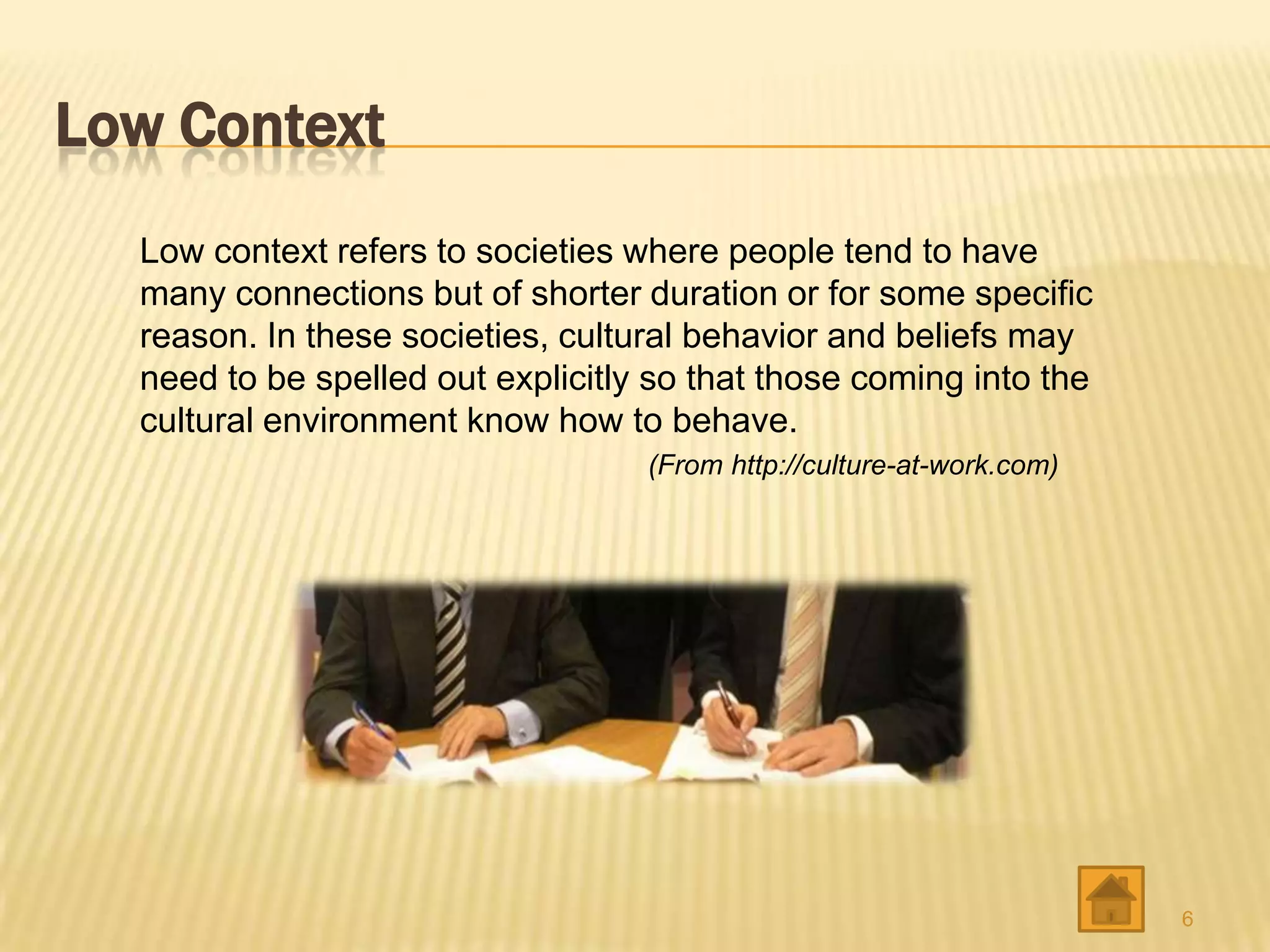 High Context and Low Context | PPTX